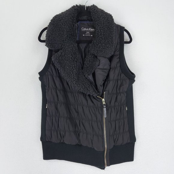 Calvin Klein | Jackets & Coats | Calvin Klein Vest Womens Medium Puffer ...